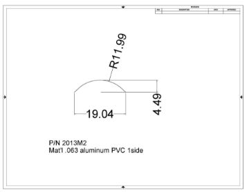 Fleet Parts. Roof Radius